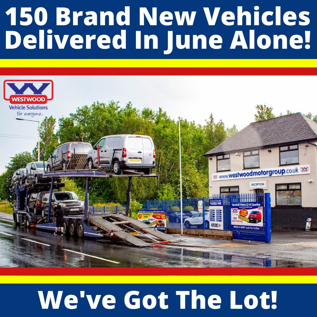150 Brand New Rental Vehicles Delivered In June - Car Hire & Van Hire