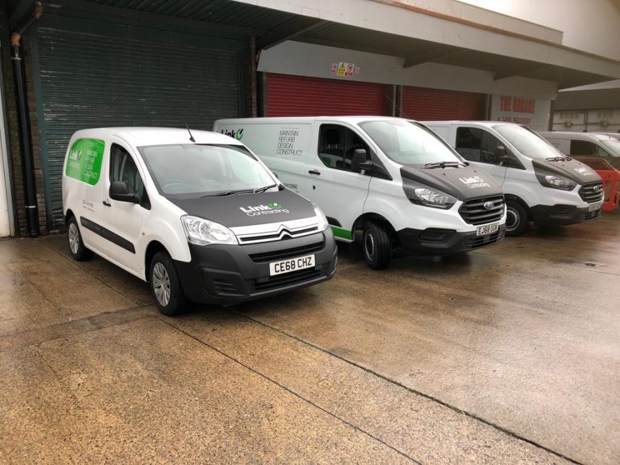 Link Contracting Do The Lot (And Do It Well) In their New Vehicle Fleet