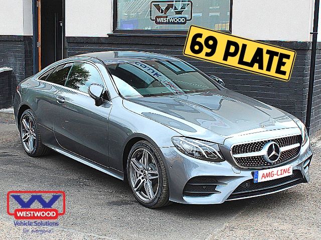 Be The First To Drive a 69 Plate Mercedes E220 Coupe AMG Line