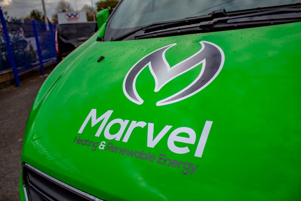 A New Van Fleet For Marvel Heating & Renewable Energy