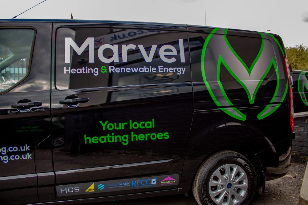 A New Van Fleet For Marvel Heating & Renewable Energy
