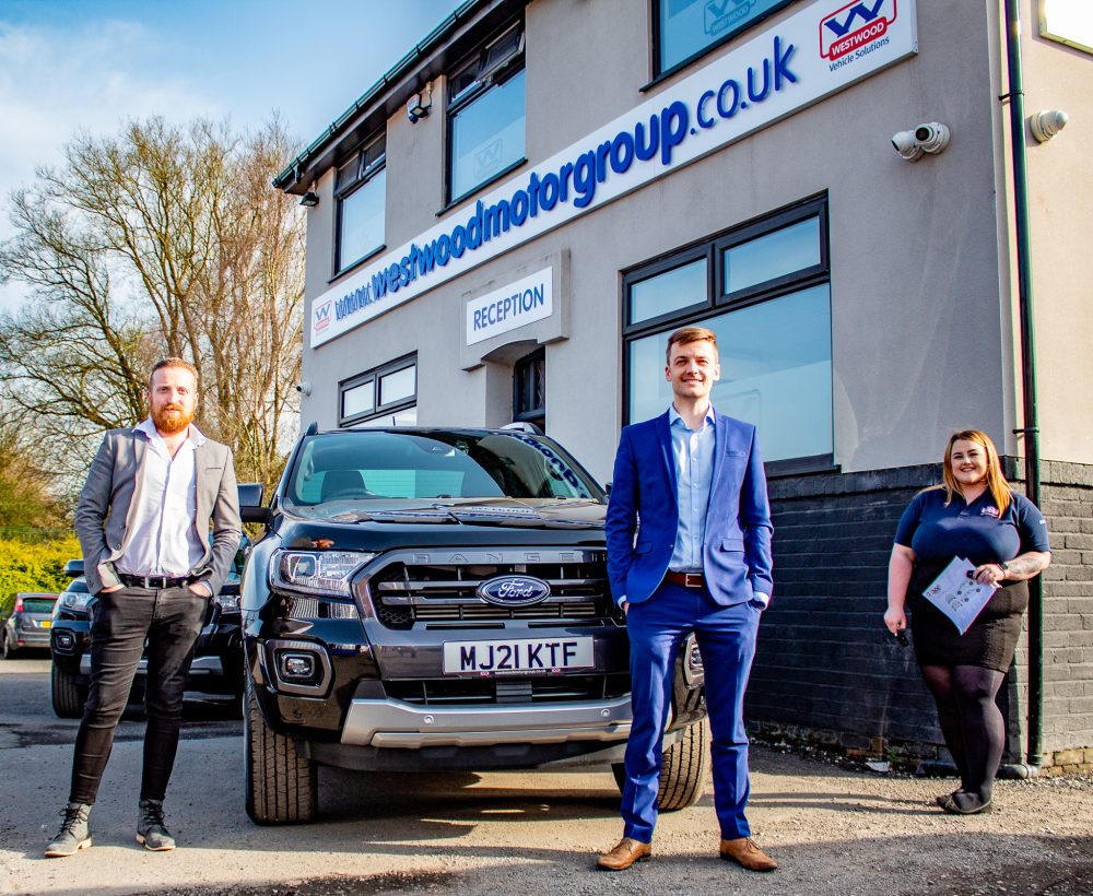 Quickline Couriers 'Pickup' Some New Ford Rangers - Vehicle Hire Wigan