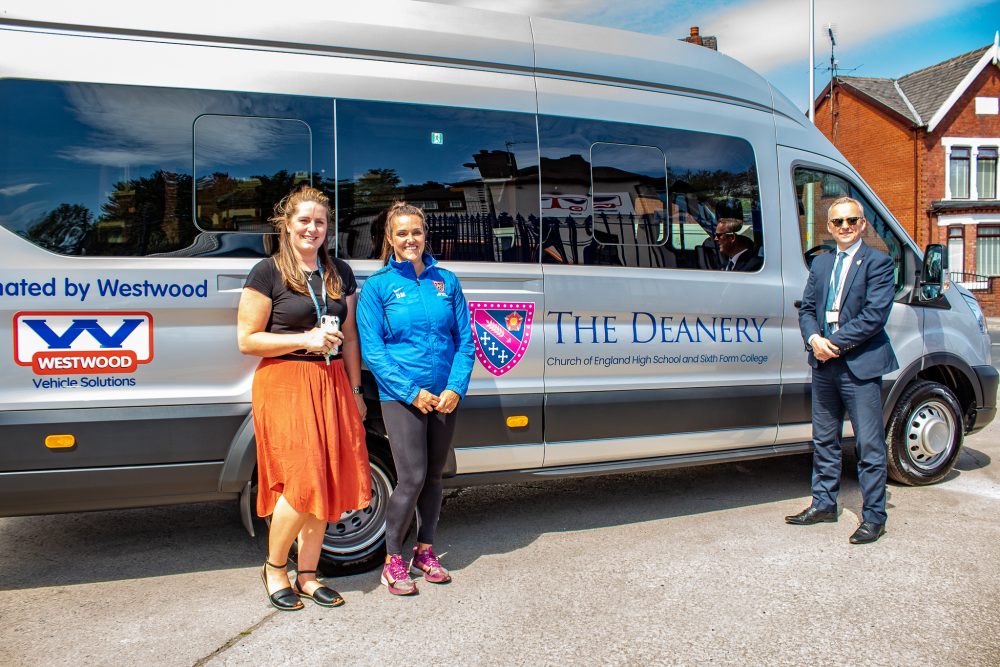 The Deanery School - A 17 Seat Minibus For Wigan's Biggest School