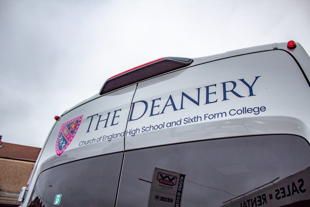 The Deanery School - A 17 Seat Minibus For Wigan's Biggest School