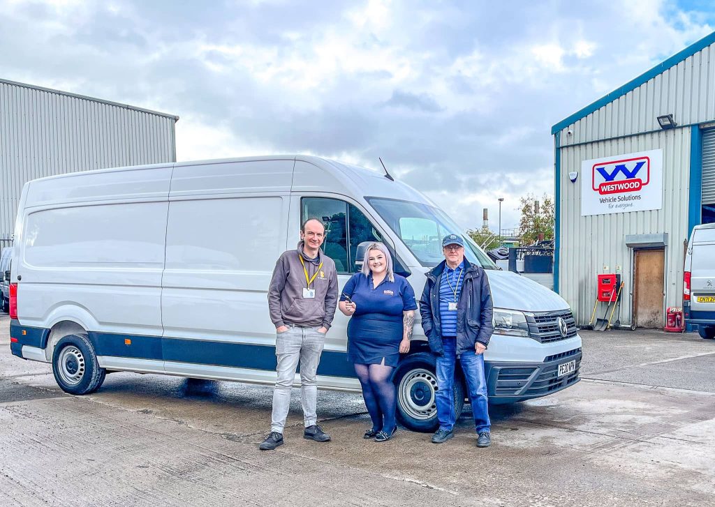 Barnabas Charity Collects Their New Van To Help The Homeless